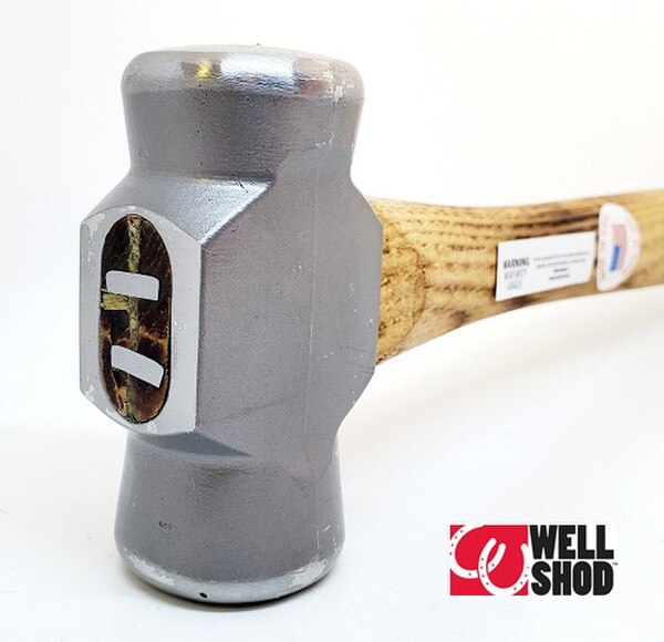 ANVIL BRAND 1 3/4LBS ROUNDING HAMMER | Well-Shod