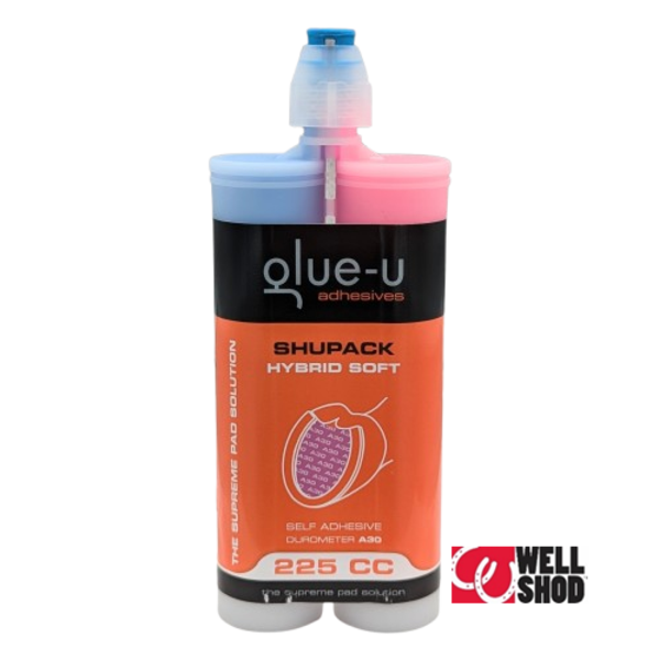 Glue-U Shupack Hybrid Soft A30 225cc Clear | Well-Shod