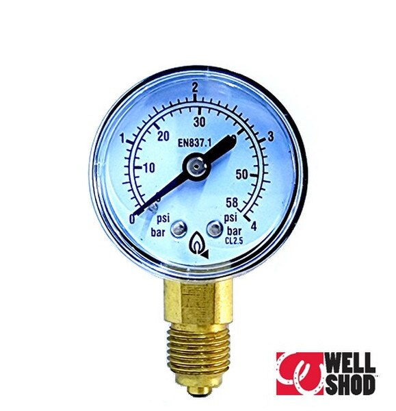 BLACKSMITH FORGE PRESSURE GAUGE | Well-Shod