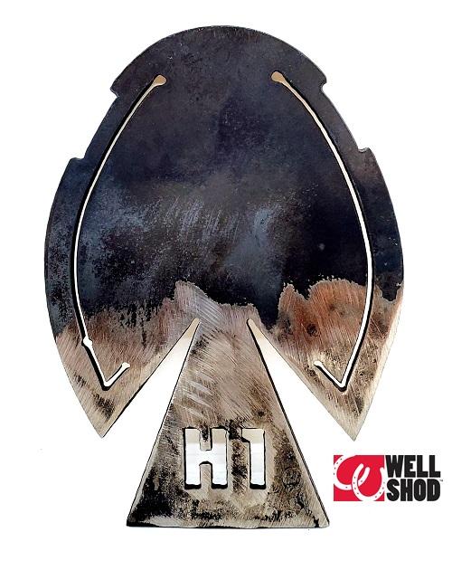 H1 Fahr Hoof Template-Hind Pattern | Well-Shod