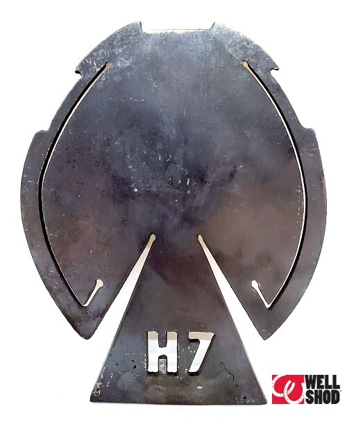 H7 Fahr Hoof Template-Hind Pattern | Well-Shod