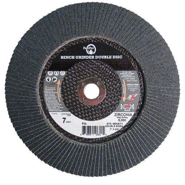 FP DOUBLE SIDED DISC 80 GRIT ZIRCONIA | Well-Shod