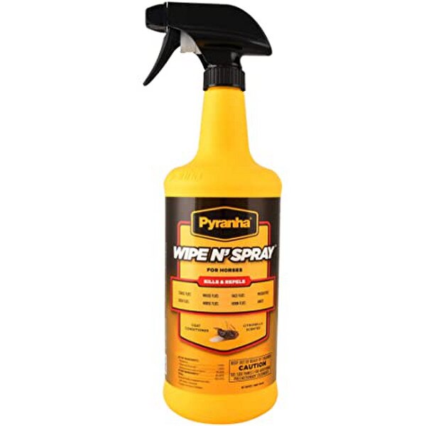 Pyranha Fly Spray 32 Oz Yellow | Well-Shod