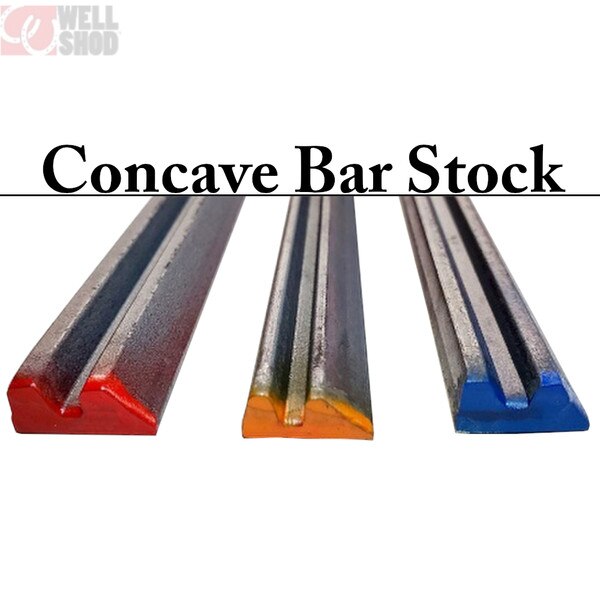 Bar Stock Concave 3/4 X 7/16 | Well-Shod